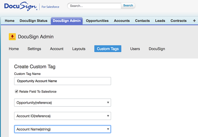 Legacy Docusign Esignature For Salesforce Merge Field Recipe To