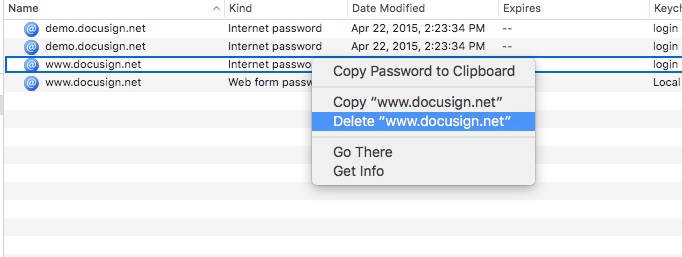 Troubleshooting cached login credentials in Safari