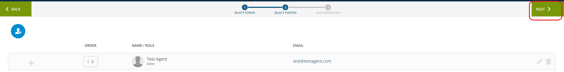 How do I send an envelope from zipForm?
