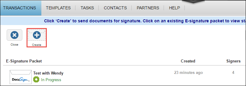 How do I send an envelope from zipForm?