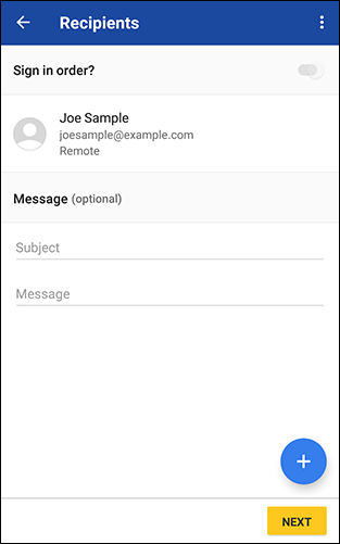 Add Fields to a Document with the DocuSign Mobile App for Android ...
