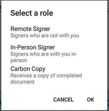 Send a Document Out for Signature with the DocuSign Mobile App for Android