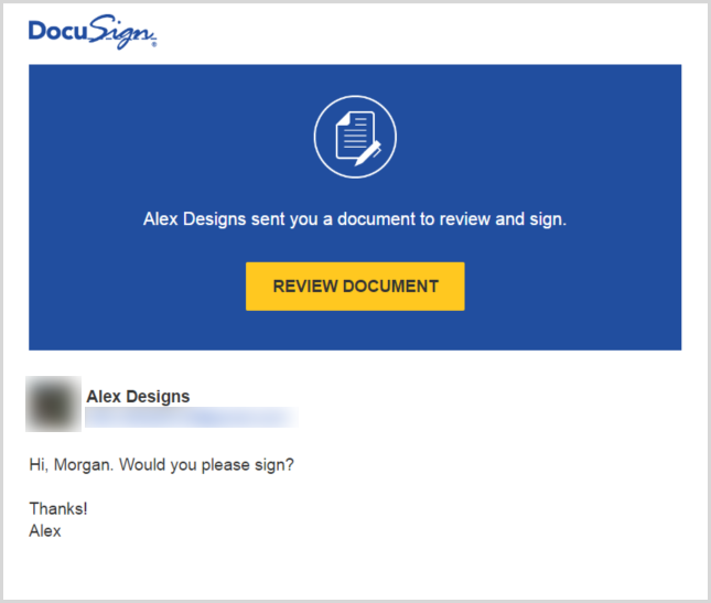 How do I sign a DocuSign document? | DocuSign Support Center