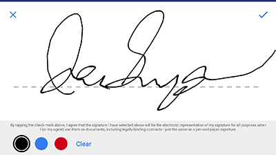 In-Person Signing with the DocuSign Mobile App for Android