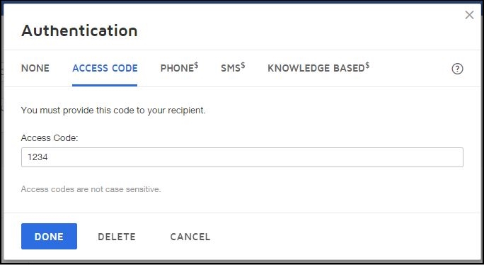 Email PowerForms: How to remove system generated Access Code requirement