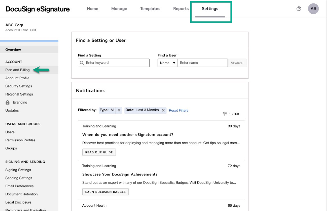 Cómo cancelar su suscripción o cerrar su cuenta de DocuSign