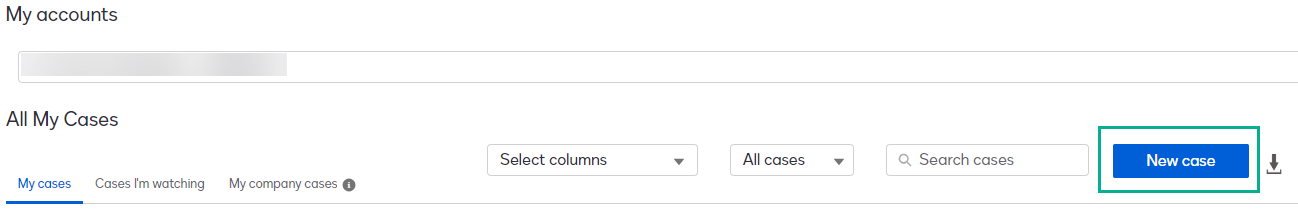 Open a case in the Docusign Support Center