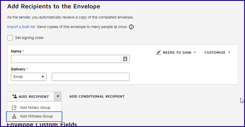 DocuSign eWitness Q&A