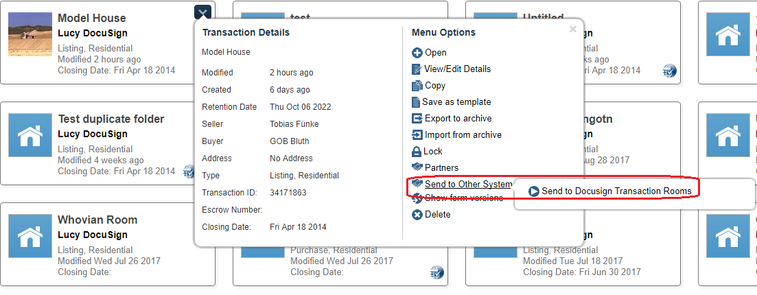 Exporting documents from zipForm - DocuSign Rooms for Real Estate