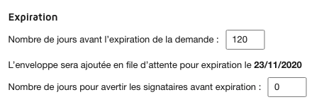 Comment prolonger la date d’expiration d’une enveloppe
