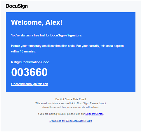 DocuSign Account Activation Steps and FAQ
