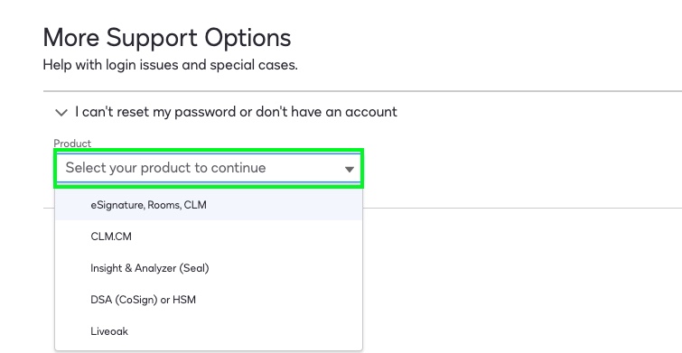 How do I open a case in the DocuSign Support Center?
