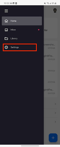 How to manage or cancel your DocuSign plan (Android)