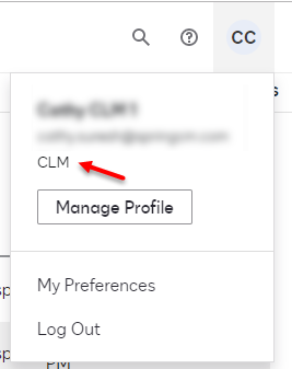 Docusign CLM: Find your version