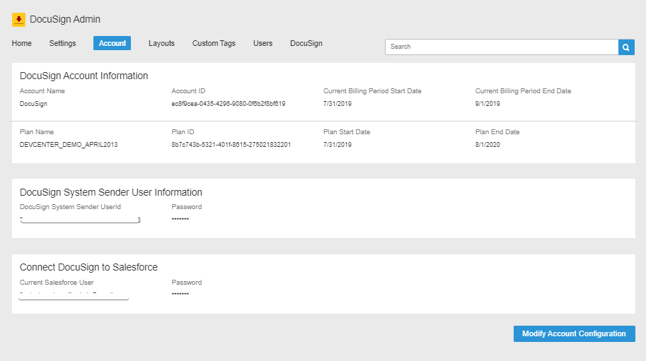 **Legacy** Docusign eSignature for Salesforce - Insufficient Access or ...