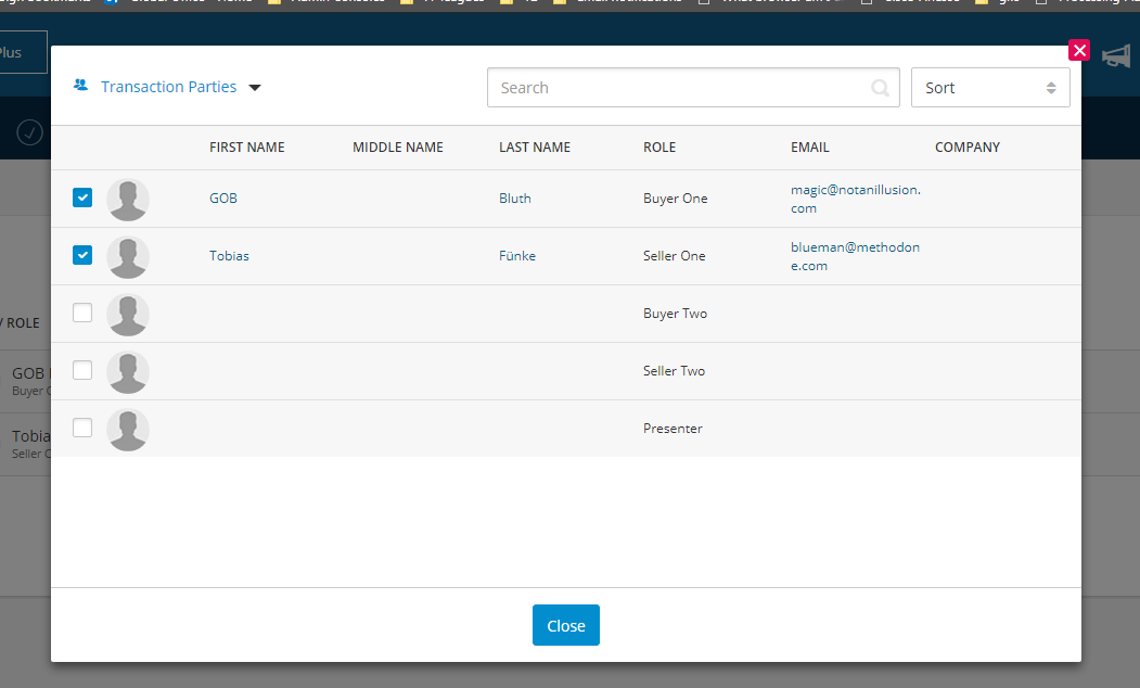 How do I send an envelope from zipForm?