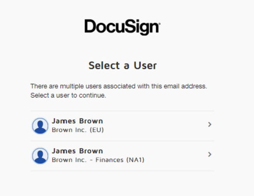 How do I reset my Docusign password?