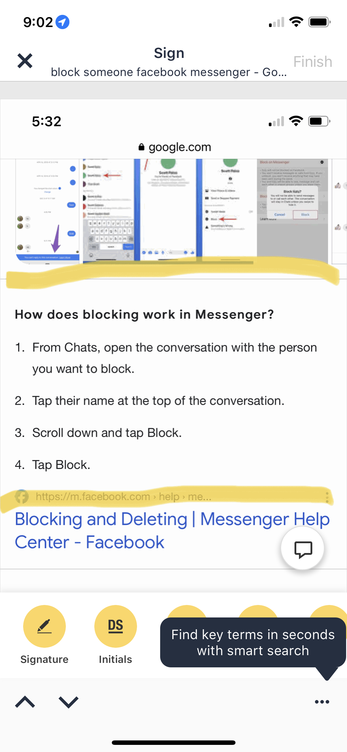 Sign and Return a Document with the Docusign Mobile App for iOS (iPad ...