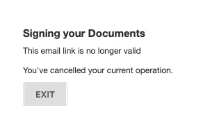 Do Docusign envelope notification emails expire?