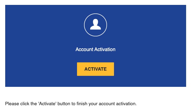 Locate your Docusign account activation email