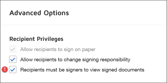 Document Visibility: What's the difference between Allow Sender to ...