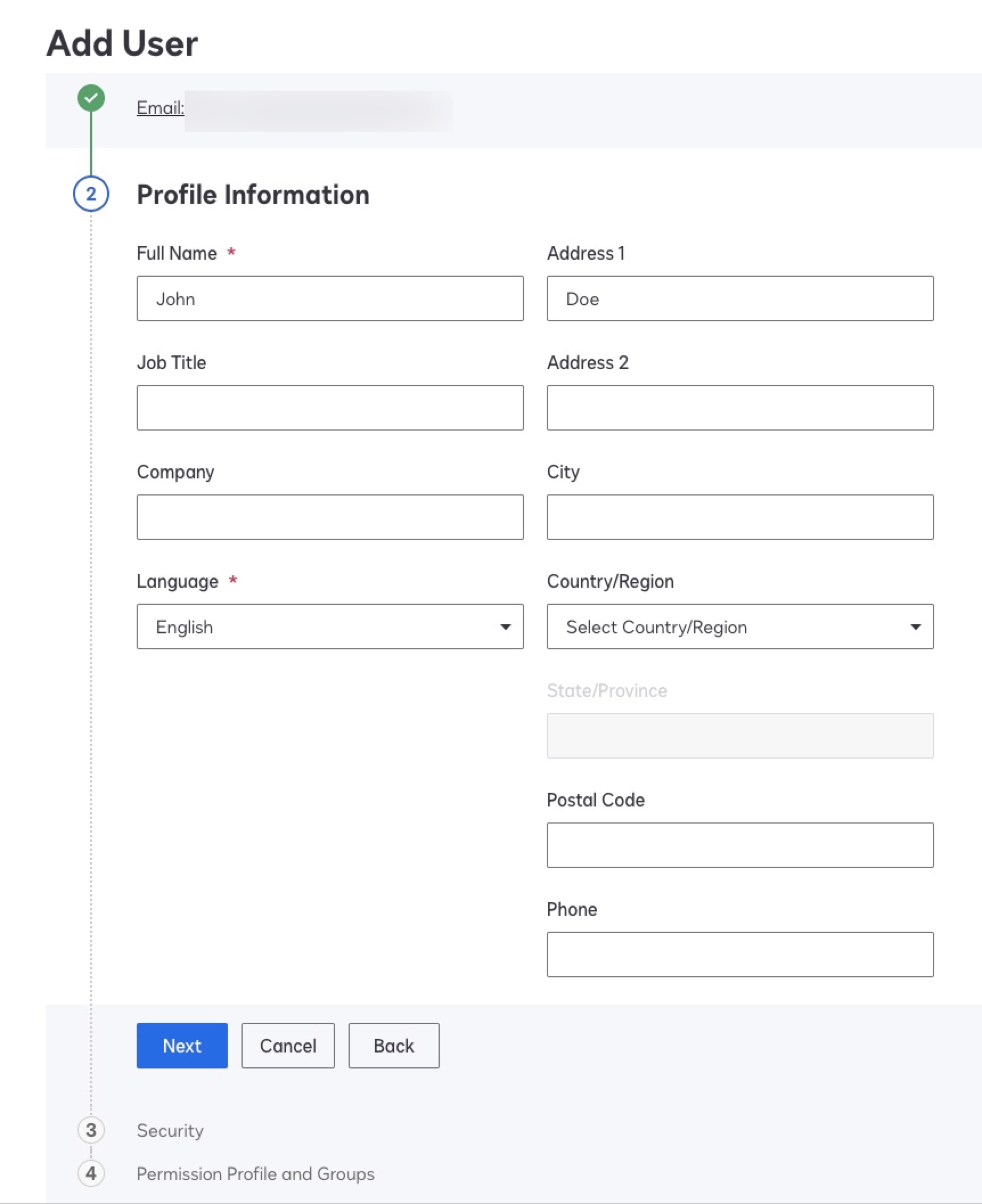 How do I add or update an administrator to my Docusign account?