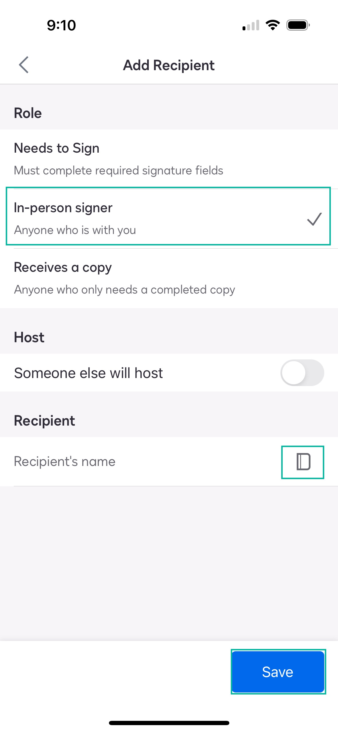 In-Person Signing with the Docusign Mobile App for iOS (iPad, iPhone ...