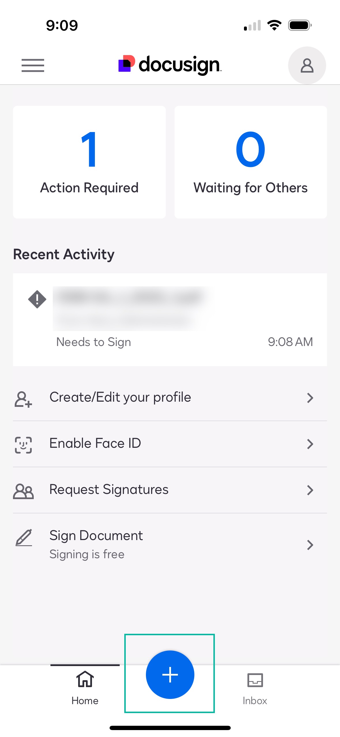 Sign and Return a Document with the Docusign Mobile App for iOS (iPad ...