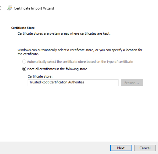 How to distribute the Docusign External Certificate Authority to Client ...