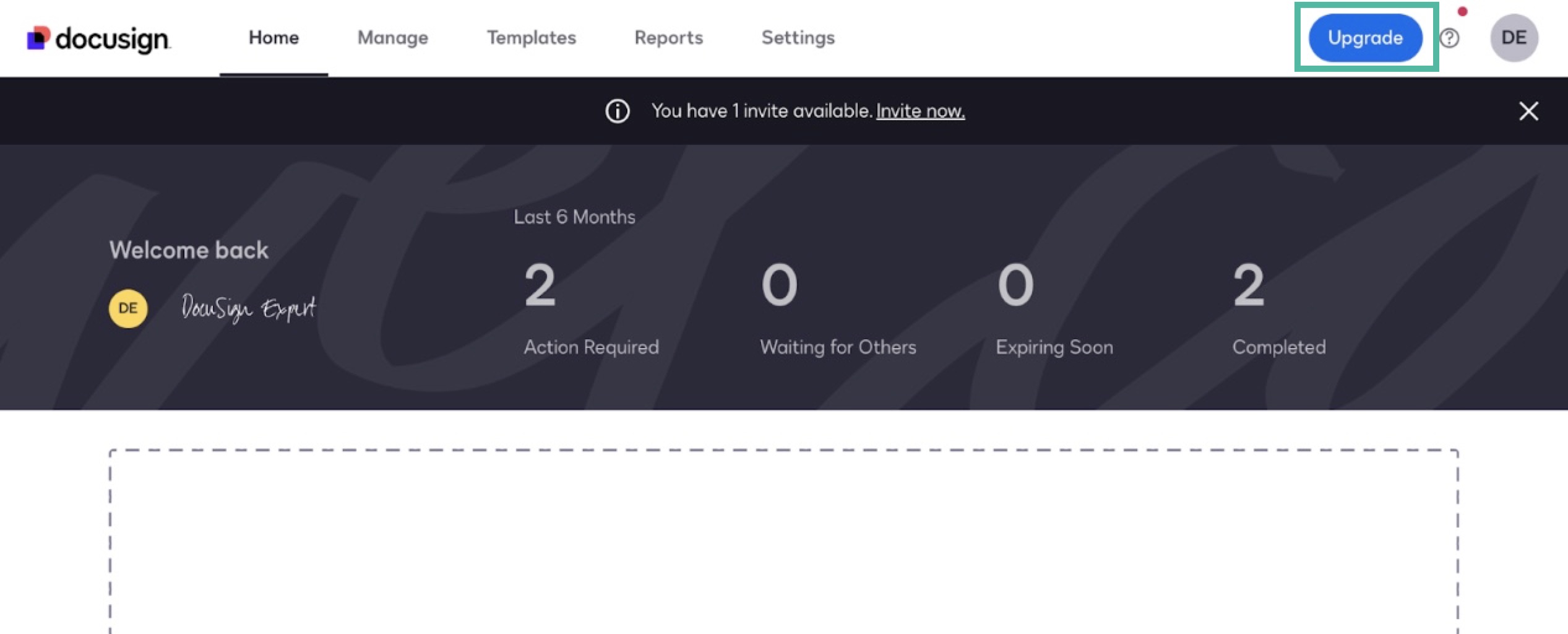 Change your Docusign plan