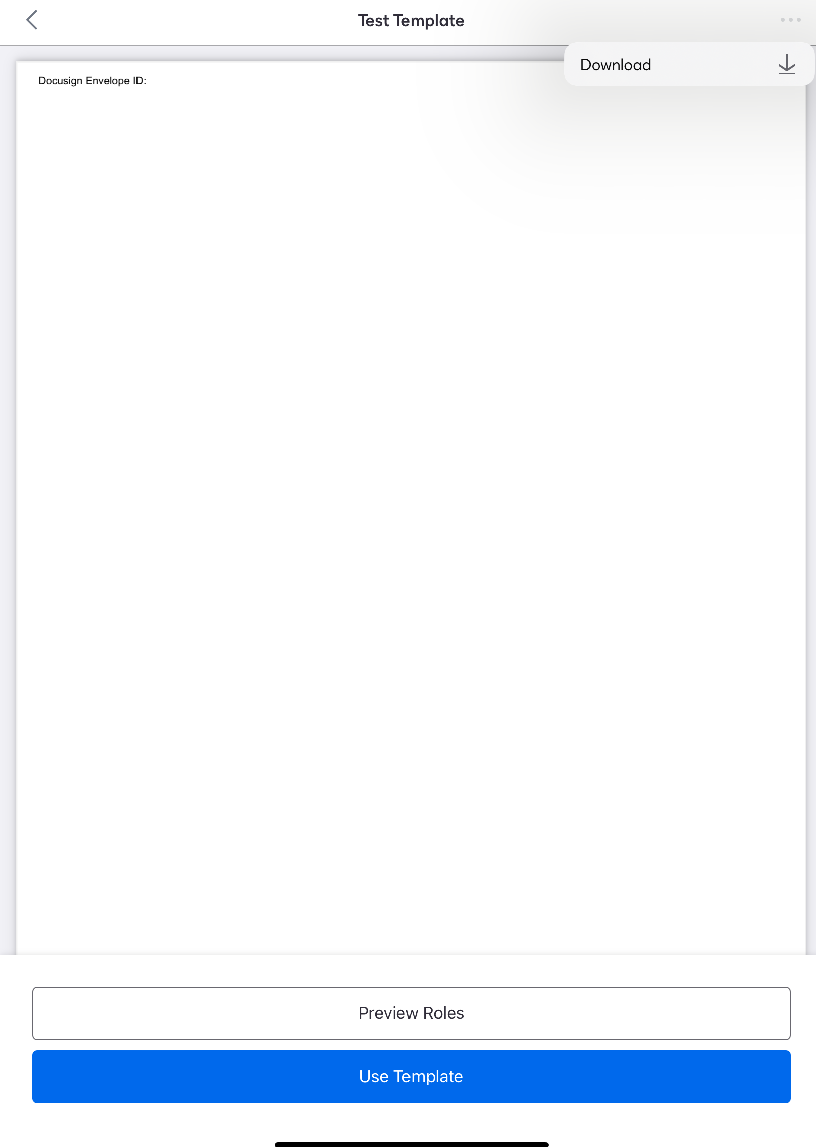 FAQ for Offline Templates in the Docusign Mobile App (iOS)