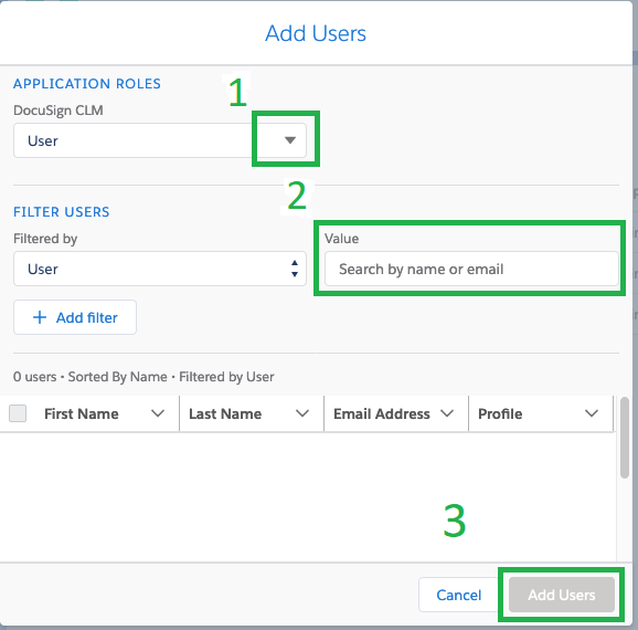 Docusign CLM.DS: Troubleshoot User Management in DAL