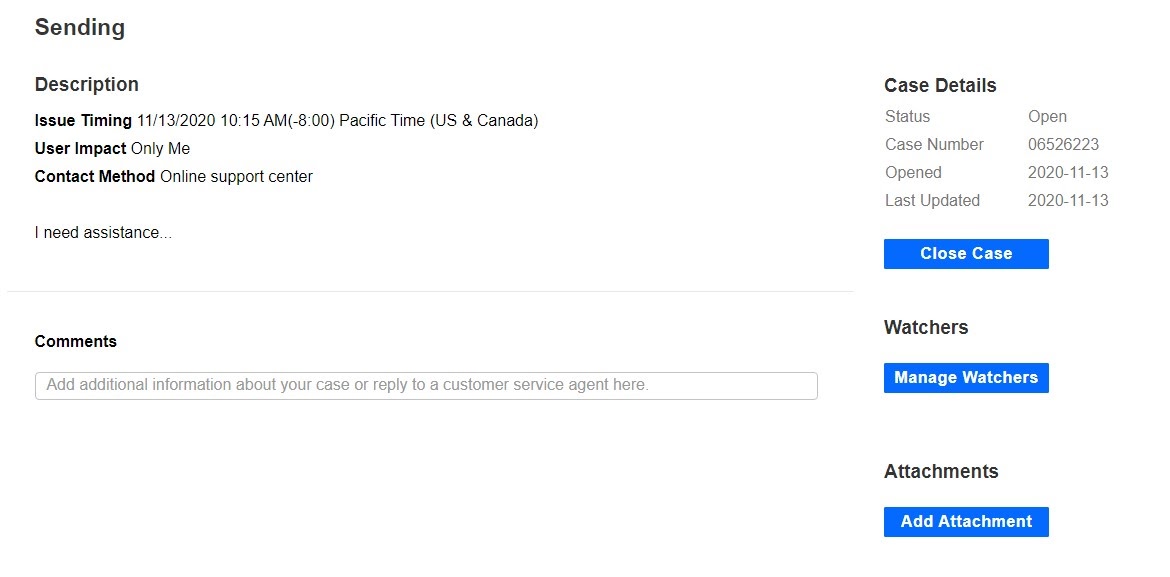 ¿Cómo abro un caso en el Centro de asistencia de DocuSign?