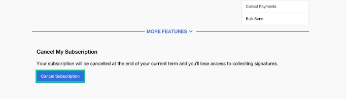 How to cancel your subscription or close your DocuSign account