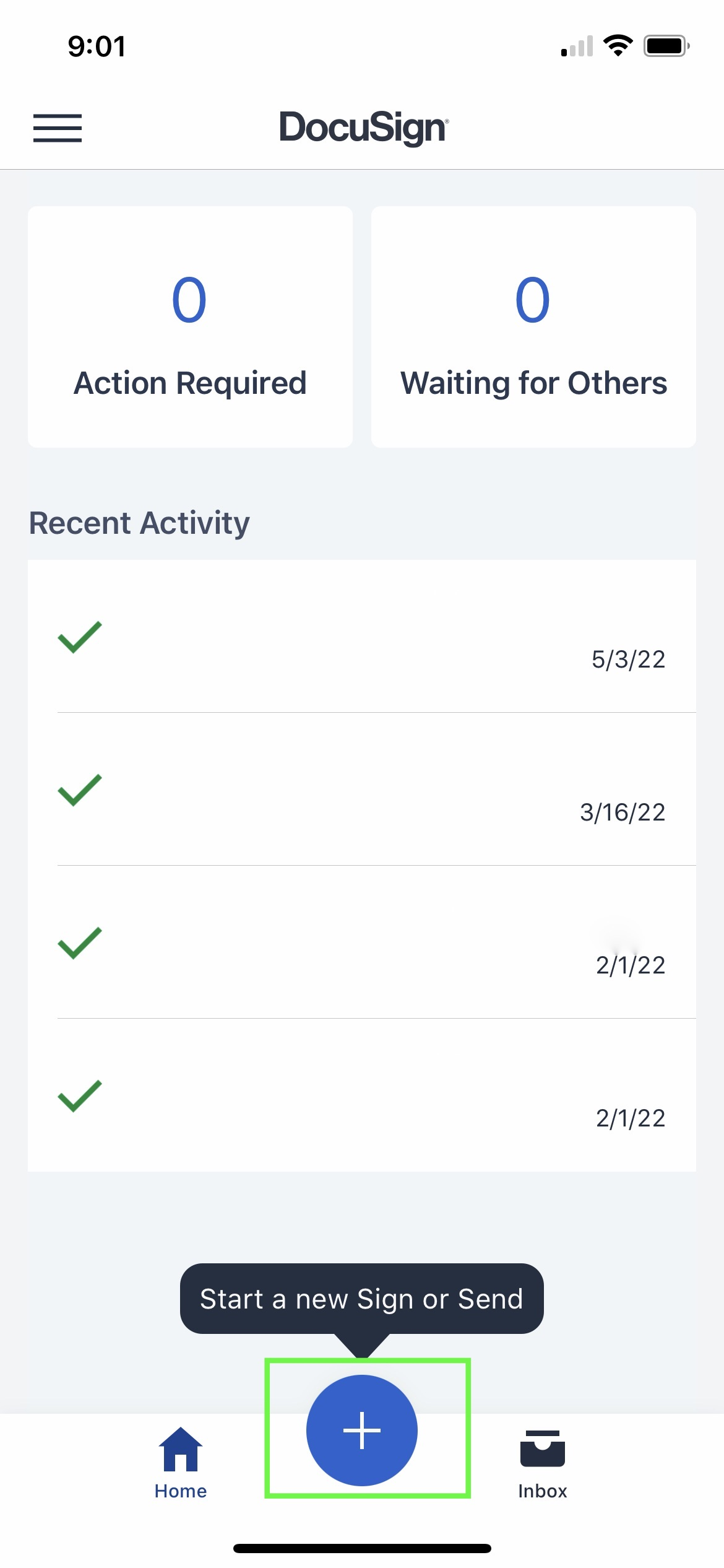 In-Person Signing with the DocuSign Mobile App for iOS (iPad, iPhone, iPod Touch)