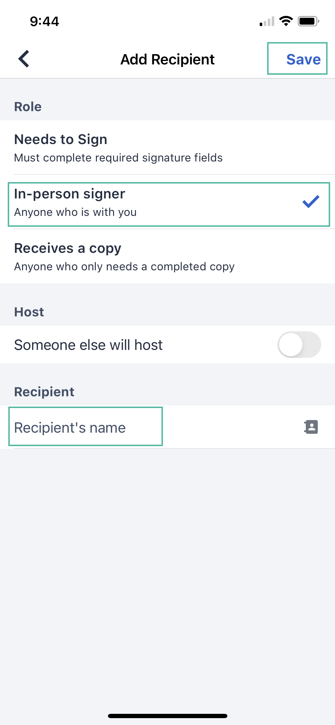 In-Person Signing with the DocuSign Mobile App for iOS (iPad, iPhone ...