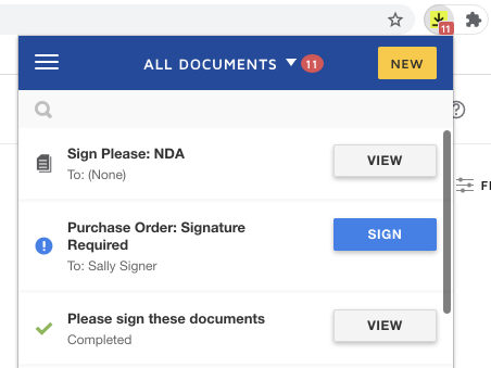 FAQ about DocuSign for Google Drive, Docs, and Chrome