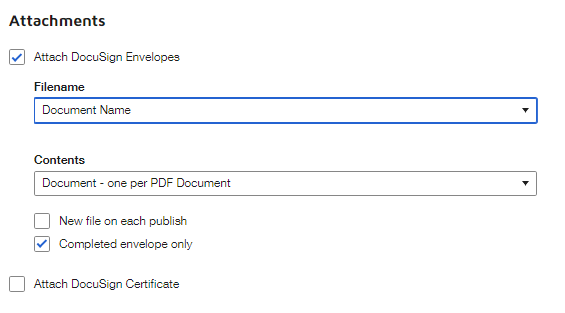Legacy Docusign Esignature For Salesforce Attach A Completed