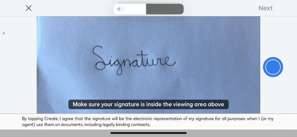 How do I change my signature or adopt a custom signature? (iOS and Android)