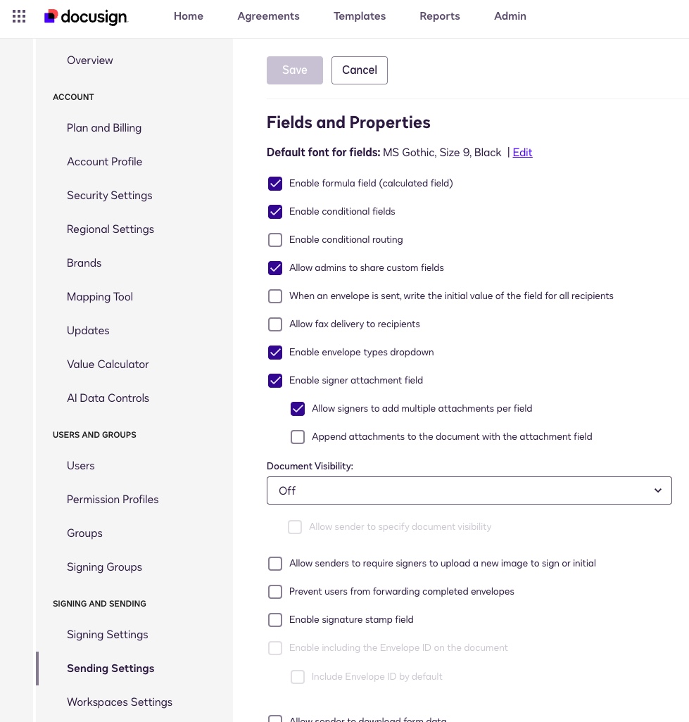 How do I share the information in all fields with all recipients when ...