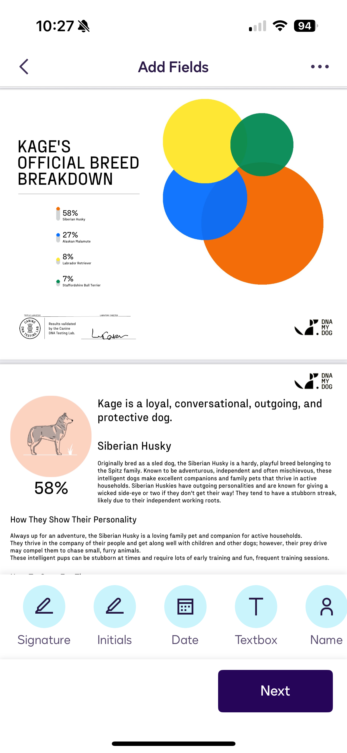 Sign and Return a Document with the Docusign Mobile App for iOS (iPad ...