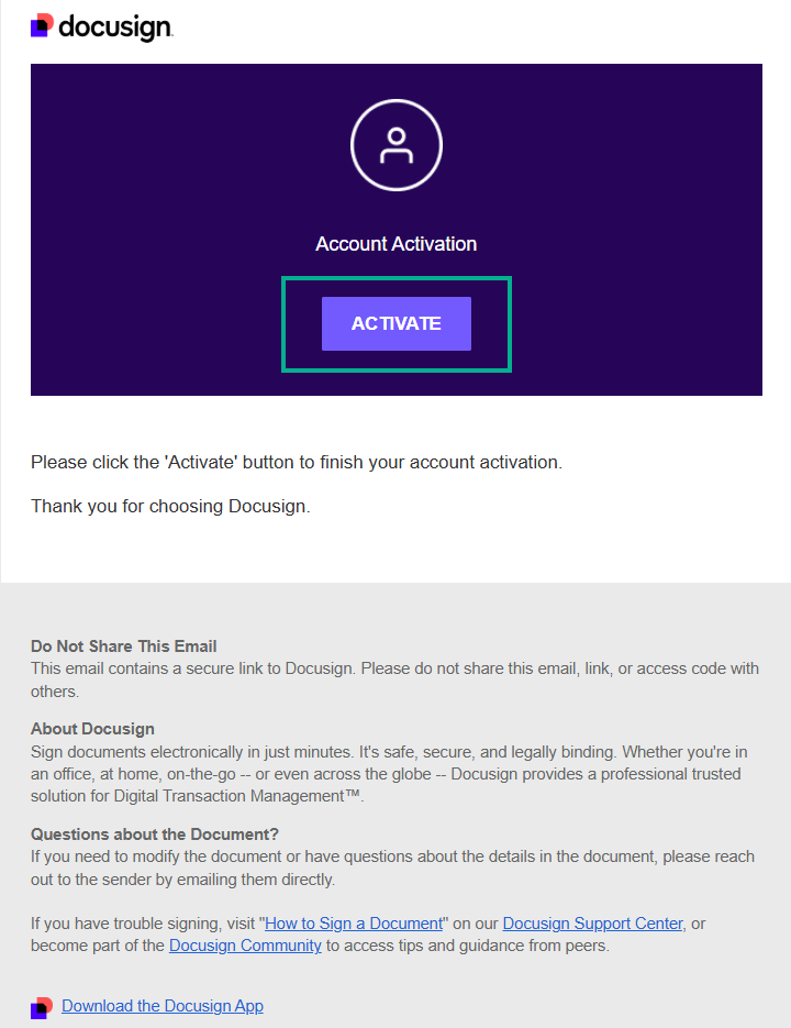Docusignアカウントのアクティブ化の手順とFAQ