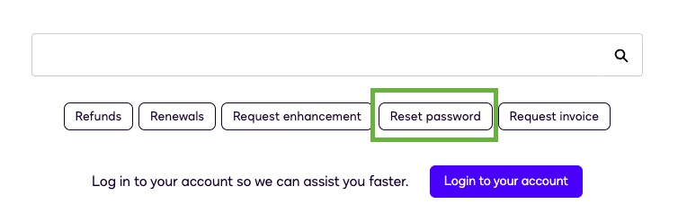 Open a case in the Docusign Support Center