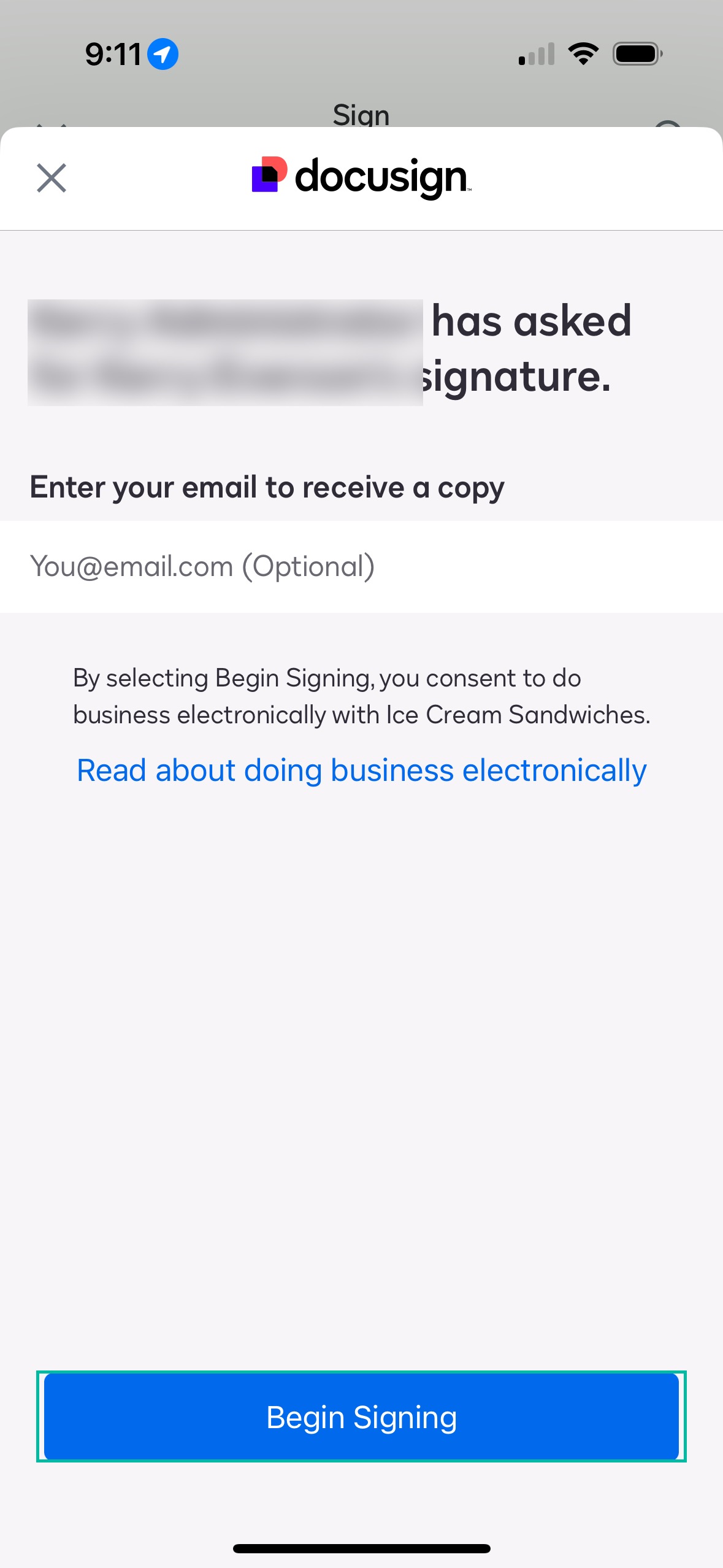 In-Person Signing with the Docusign Mobile App for iOS (iPad, iPhone ...